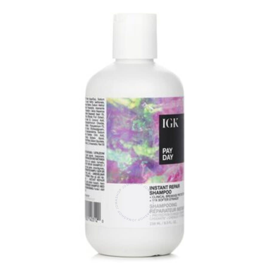 Igk Pay Day Instant Repair Shampoo 8 Oz Hair Care 810021403120 Jomashop