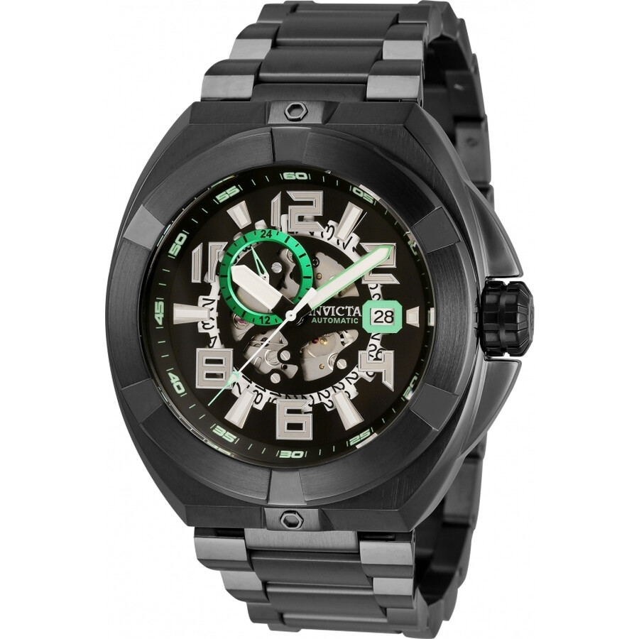 Invicta Akula Automatic Black Dial Men's Watch 32711 886678385843 ...