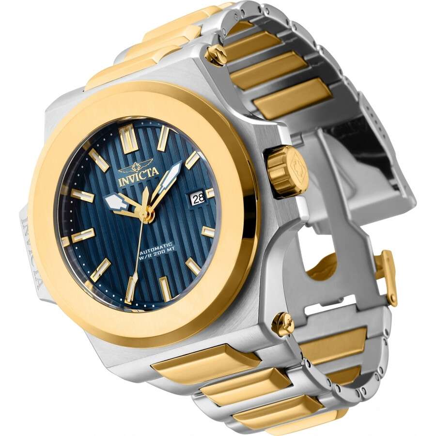 Invicta Akula Automatic Blue Dial Two-tone Men's Watch 30197 ...
