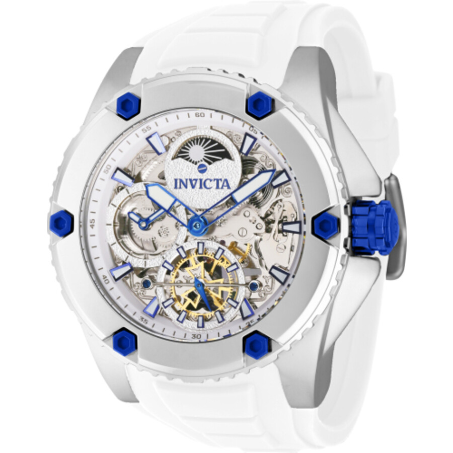 Invicta Akula Automatic Day-Night Skeleton White Dial Men's Watch 42760 ...