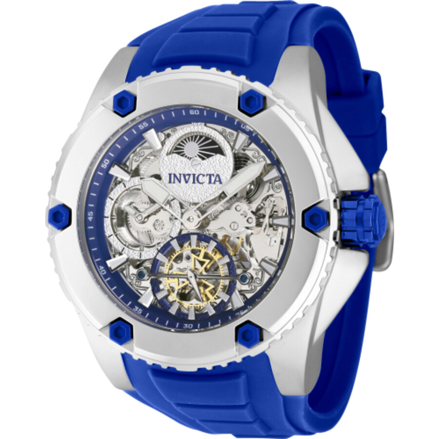 Invicta Akula Automatic Day-Night Skeleton White Dial Men's Watch 42761 ...