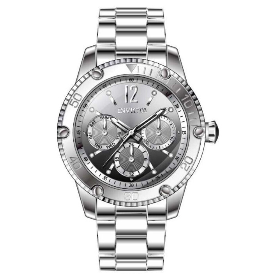 Invicta Angel Quartz Black Dial Ladies Watch 36723 886678449934 ...