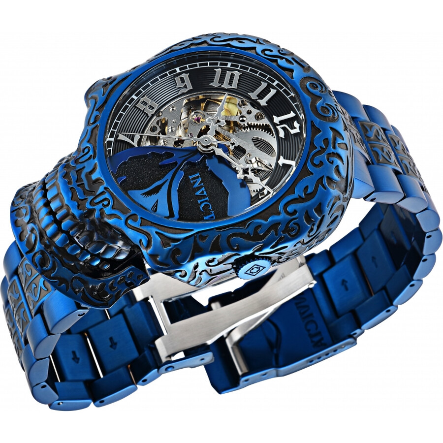 Invicta Artist Automatic Black Dial Men's Watch 33968 886678406371 ...