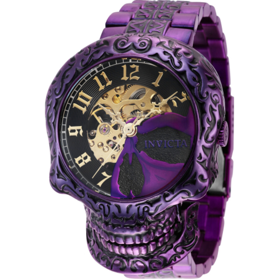 Invicta Artist Skull Automatic Men's Watch 40758 886678546664 - Watches ...