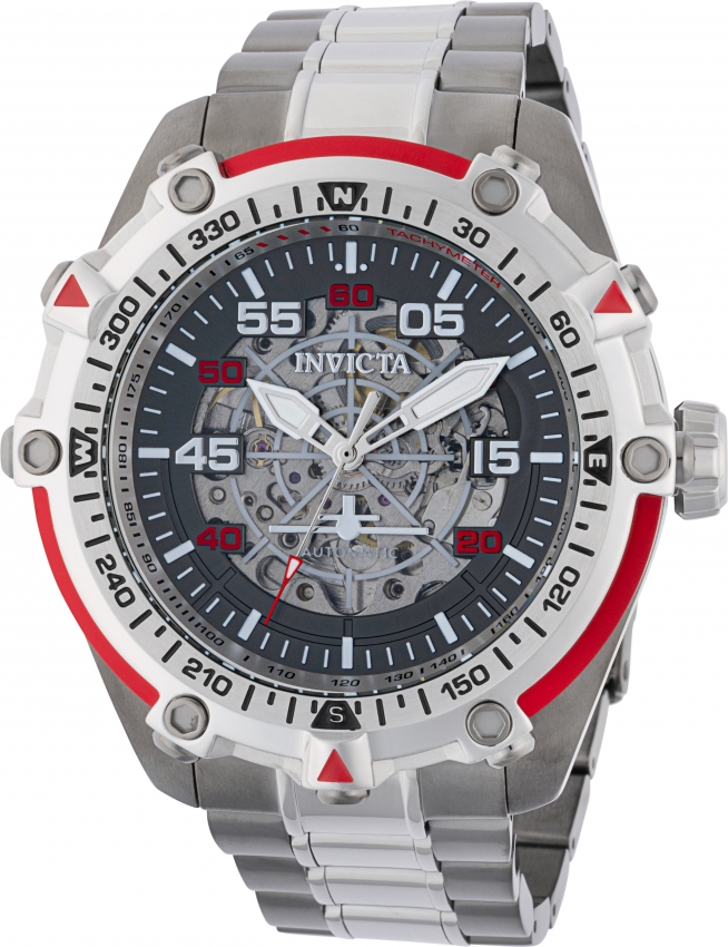 Invicta Aviator Automatic Gunmetal Dial Men's Watch 44656 886678592357 ...
