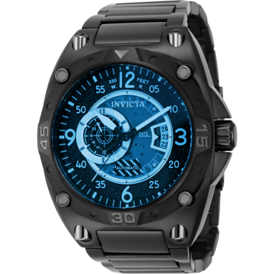 Invicta Aviator GMT Automatic Blue Dial Men's Watch 40279 886678541911 ...