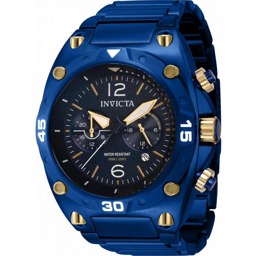 Invicta Aviator GMT Quartz Blue Dial Men's Watch 40267 886678541799 ...