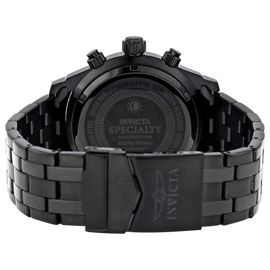 Invicta Black Ion-plated Chronograph Men's Watch 0624 843836006248 ...