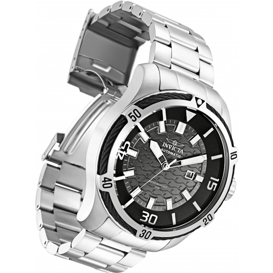 Invicta Bolt Automatic Black Dial Men's Watch 29764 886678353125 ...