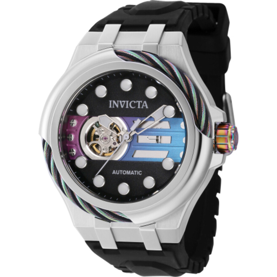 Invicta Bolt Automatic Black Dial Men's Watch 41702 886678557882 ...