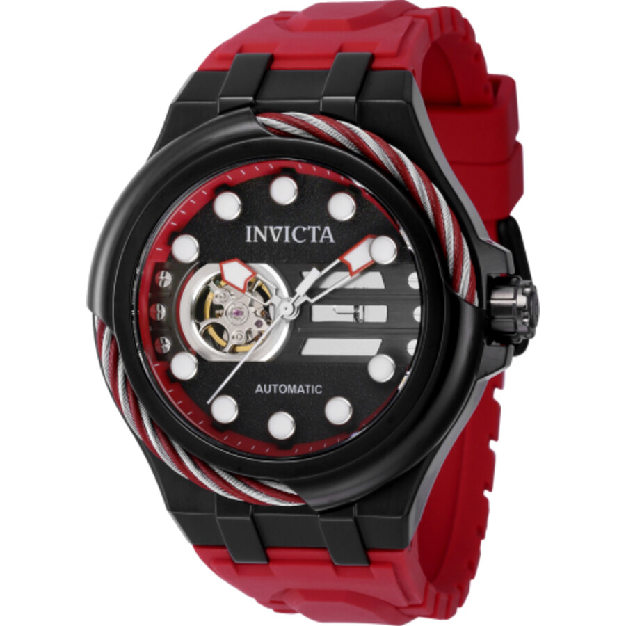Invicta Bolt Automatic Black Dial Men's Watch 41704 886678557905 ...