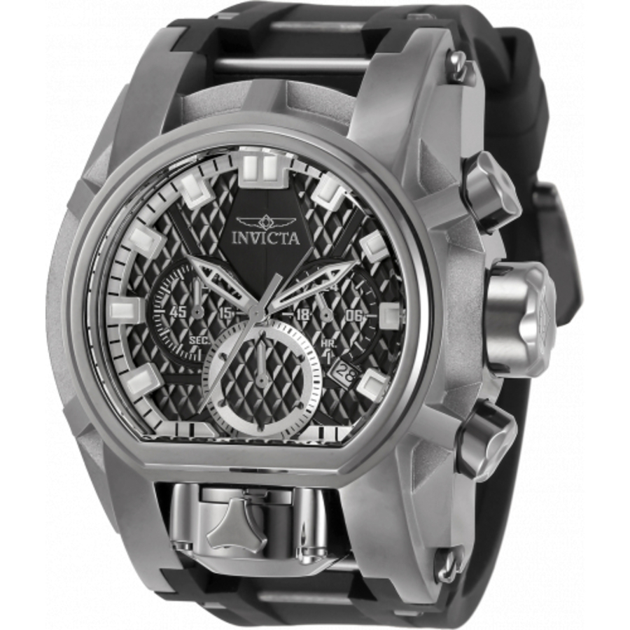 Invicta Bolt Bolt Zeus Magnum Chronograph Quartz Black Dial Men's Watch ...