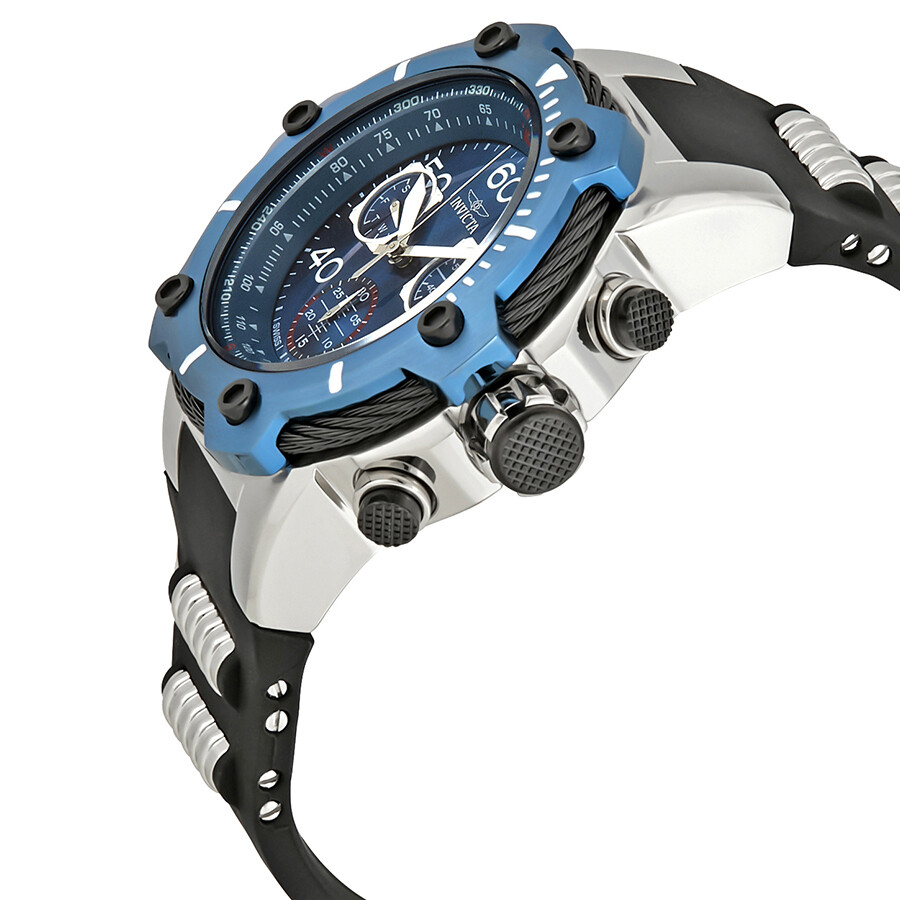 Invicta Bolt Chronograph Blue Dial Men's Watch 25871 886678312559 ...