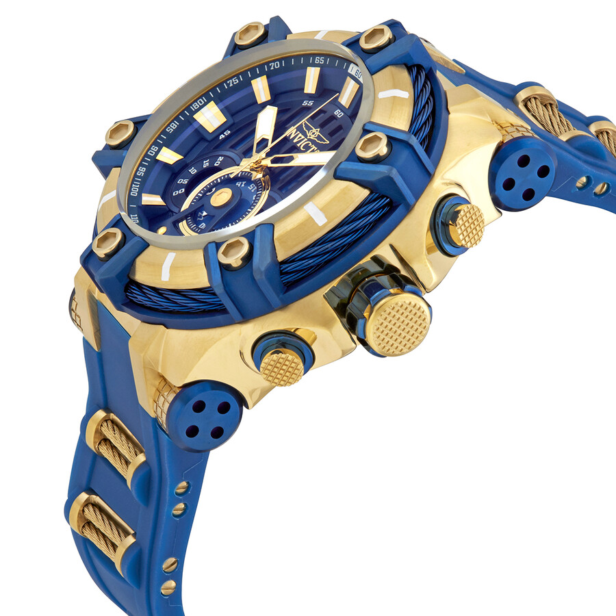 Invicta Bolt Chronograph Quartz Blue Dial Men's Watch 30041 ...
