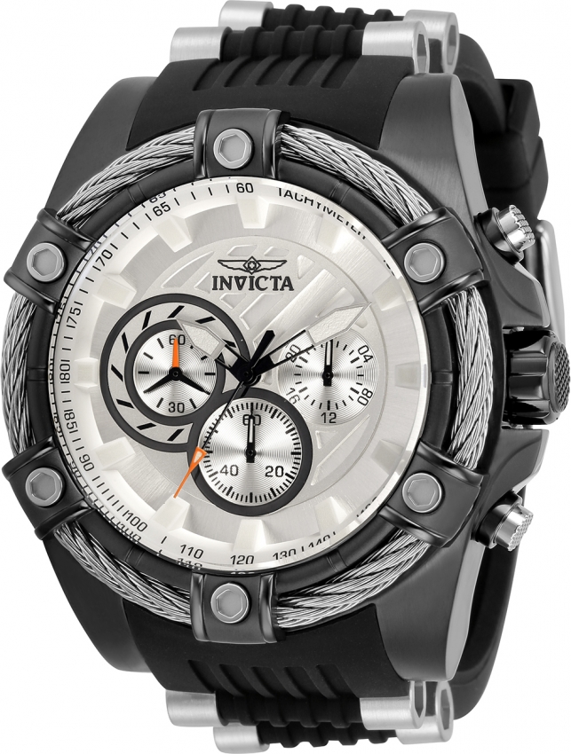 Invicta Bolt Chronograph Quartz White Dial Men's Watch 32698 ...