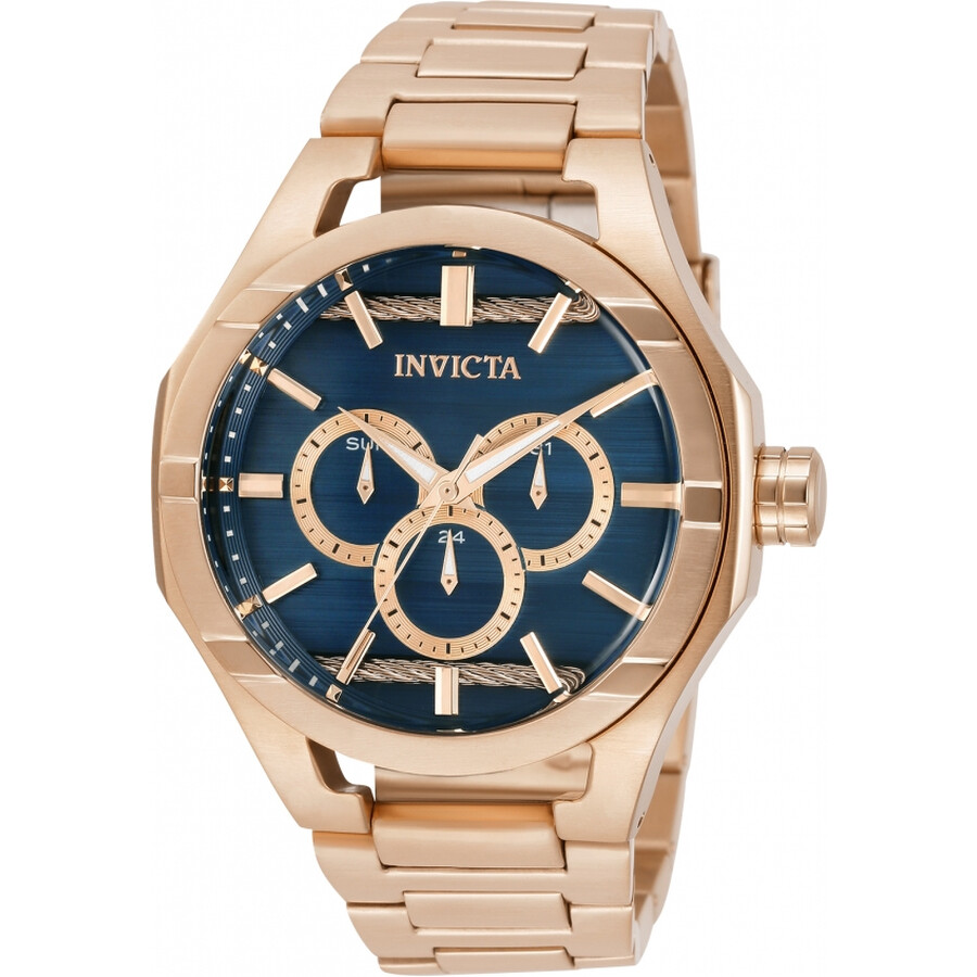 Invicta Bolt Quartz Blue Dial Men's Watch 31835 886678375769 - Watches ...