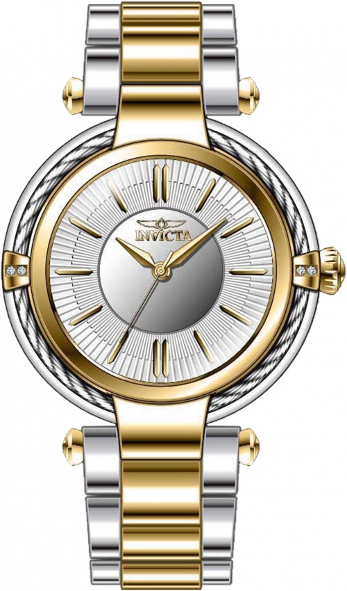 Invicta Bolt Quartz Silver Dial Ladies Watch 35356 886678430574 ...