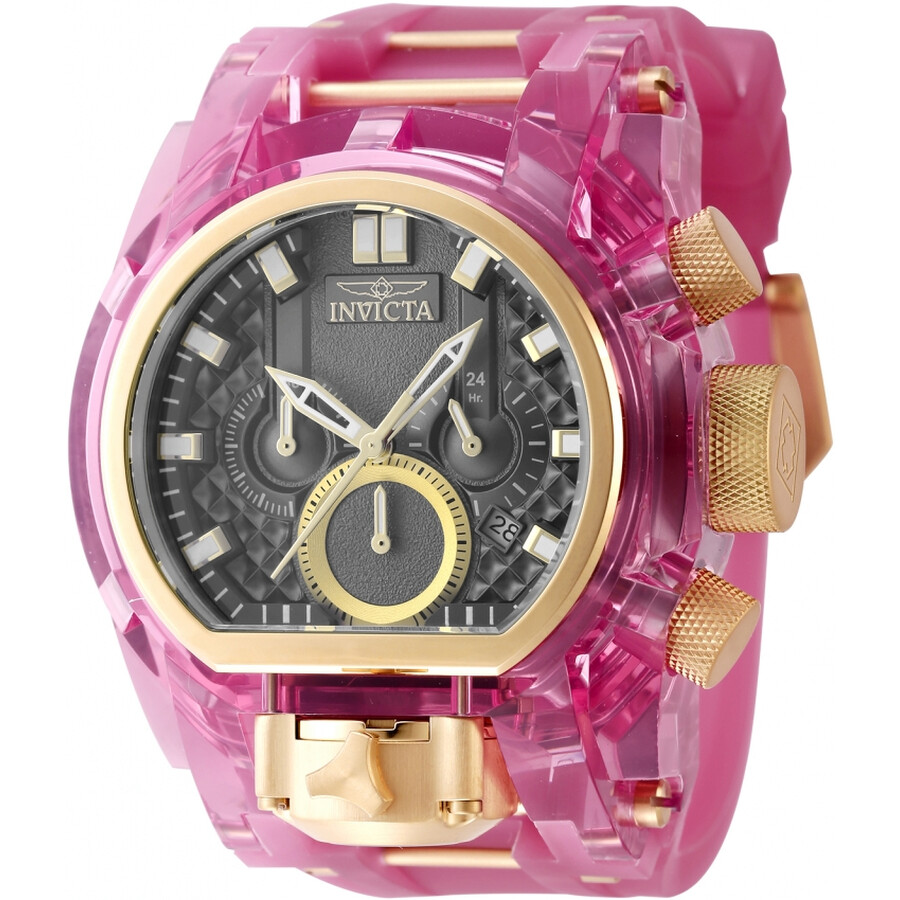 Invicta Bolt Zeus Magnum Chronograph GMT Quartz Men's Watch 46475 ...