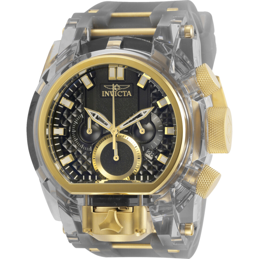 Invicta Bolt Zeus Magnum Quartz Black Dial Men's Watch 29999 ...