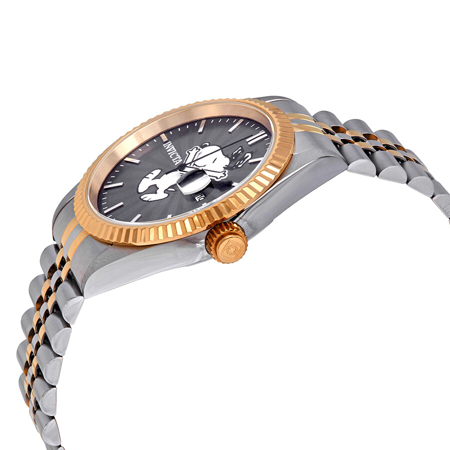 Invicta Character Collection Snoopy Diamond Grey Dial Men's Watch 24803 ...