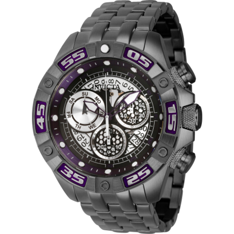 Invicta Coalition Forces Chronograph Quartz Black Dial Men's Watch ...