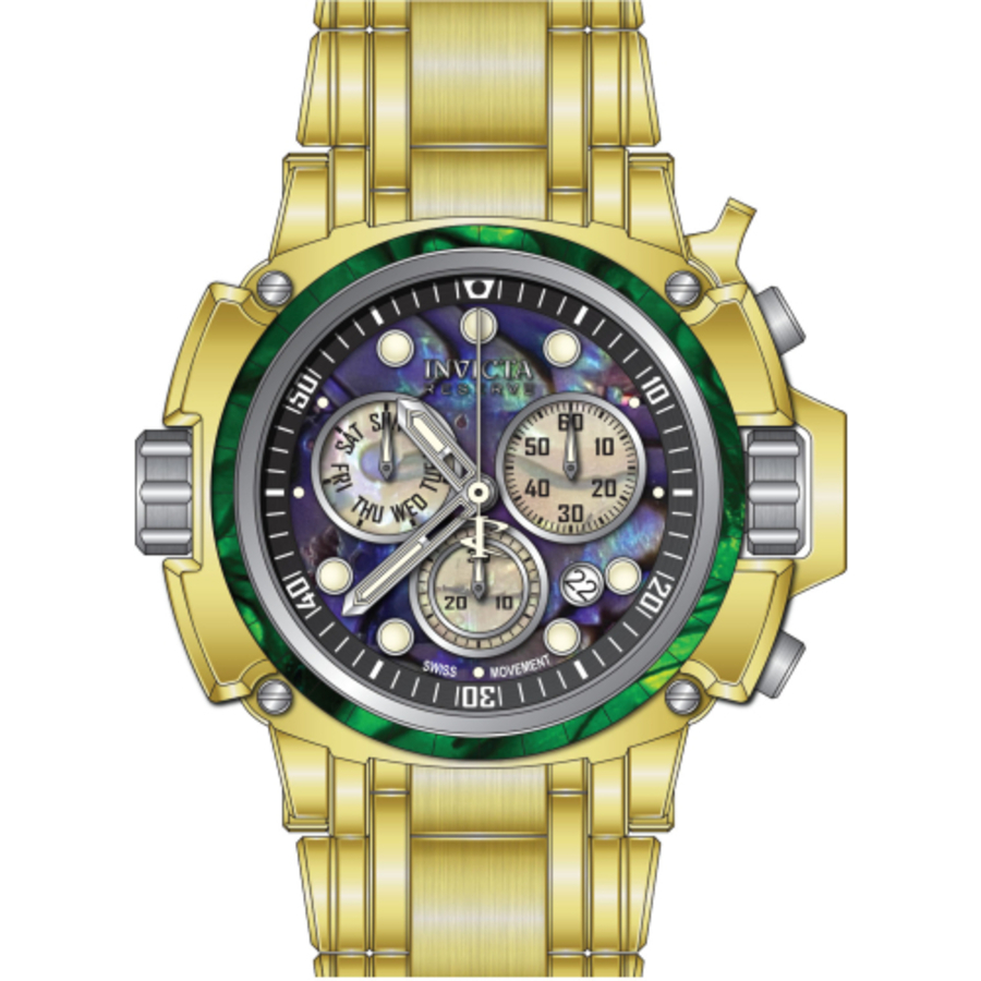 Invicta Coalition Forces Chronograph Quartz Black Dial Men's Watch ...