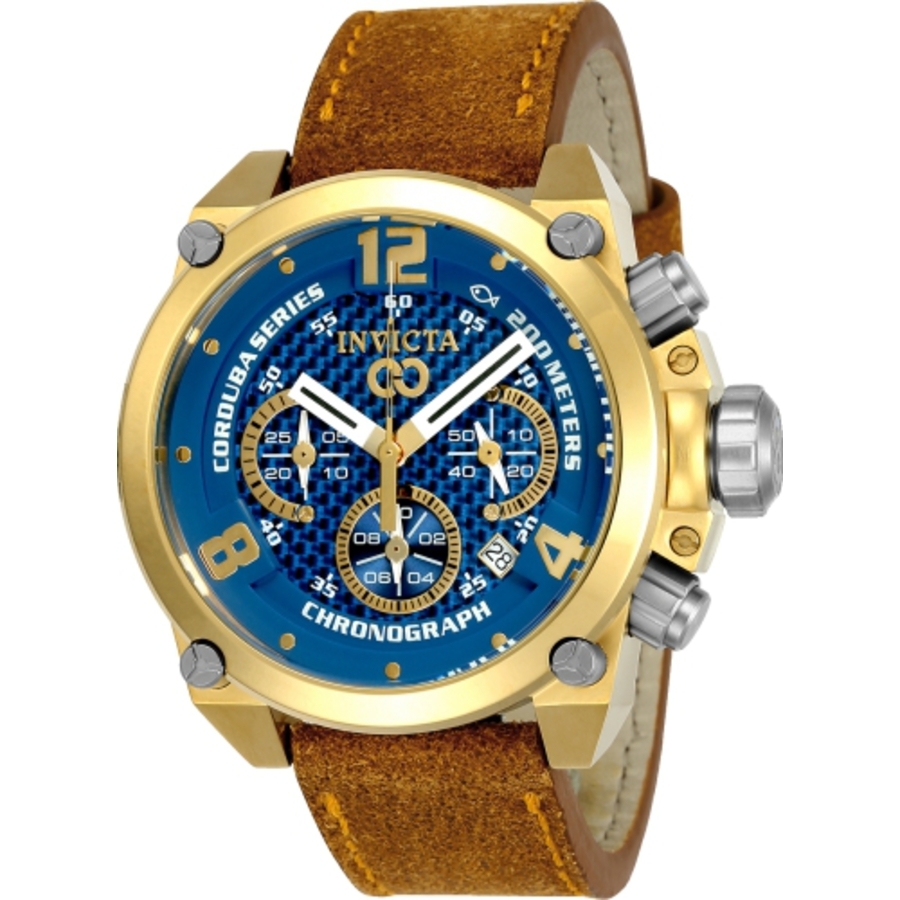Invicta Corduba Chronograph Quartz Blue Dial Men's Watch 24308 ...