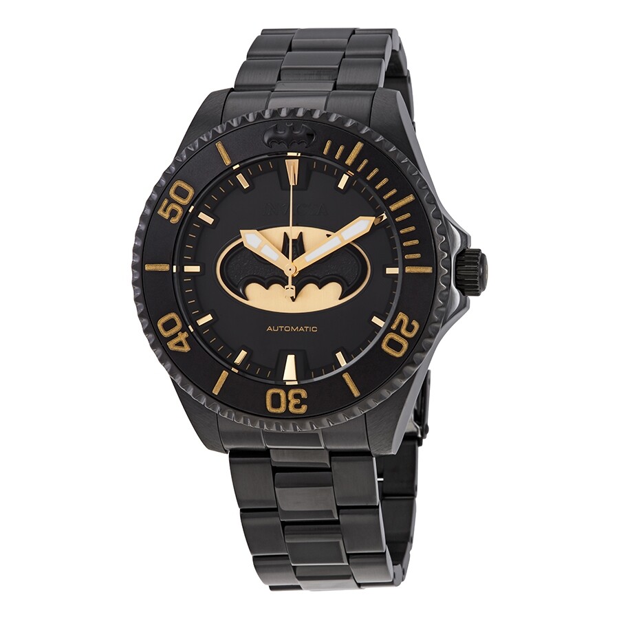 Invicta DC Comics Batman Automatic Black Dial Men's Watch 26900 ...
