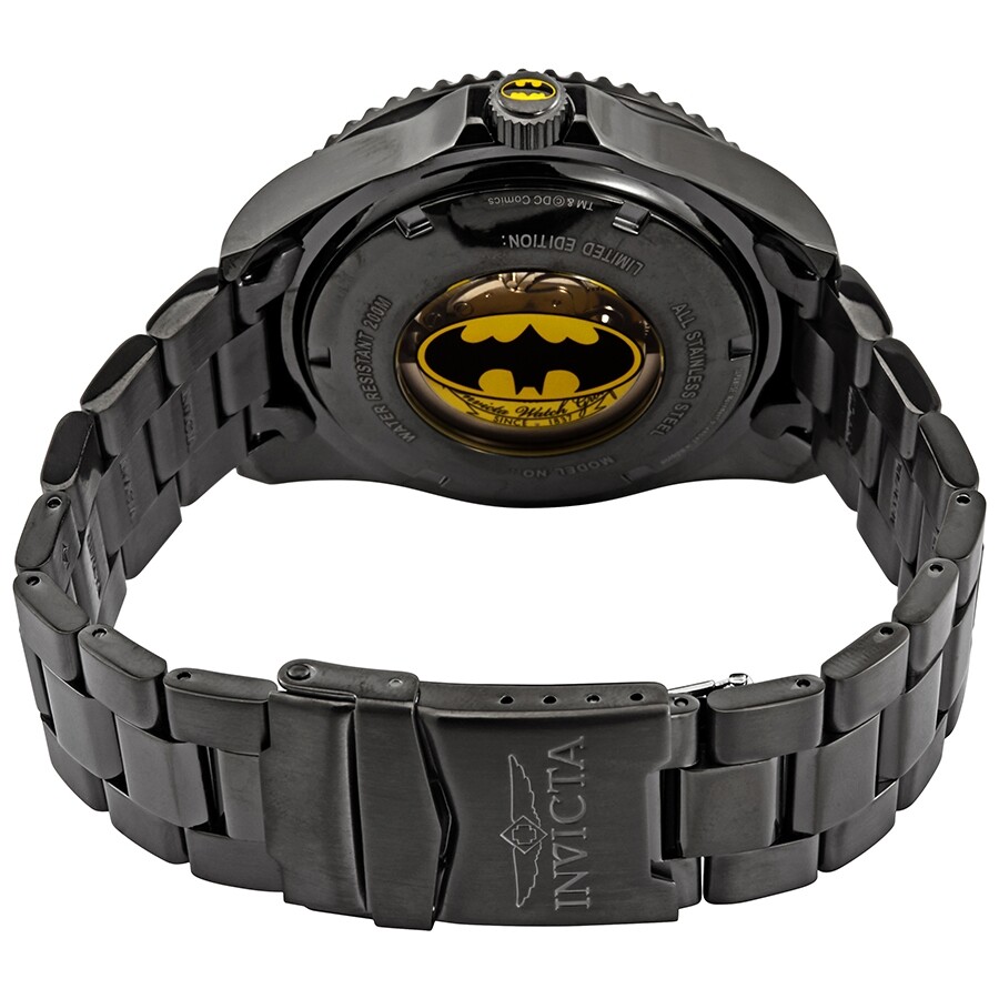 Invicta DC Comics Batman Automatic Black Dial Men's Watch 26901 ...