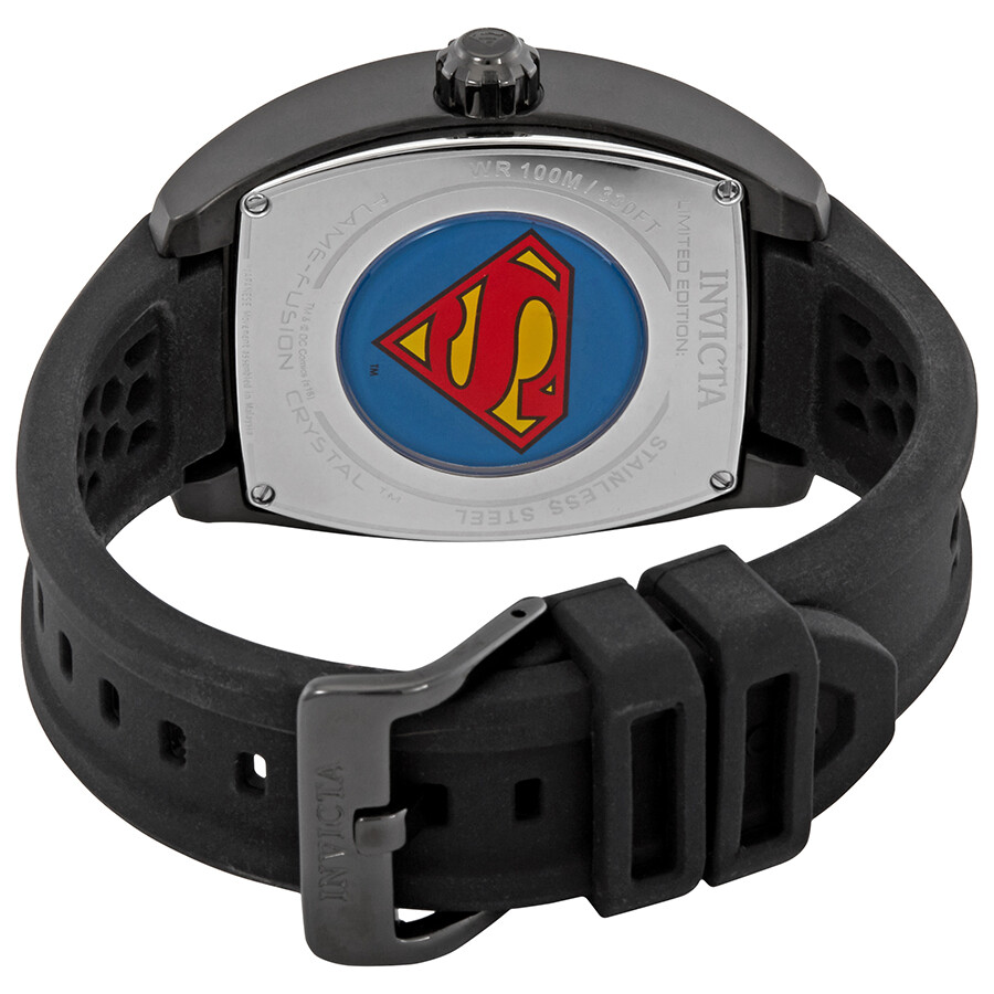Invicta DC Comics Superman Automatic Black Dial Men's Watch 26945 ...