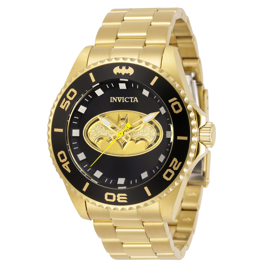 Invicta DC Comics Batman Quartz Black Dial Men's Watch 32381 ...