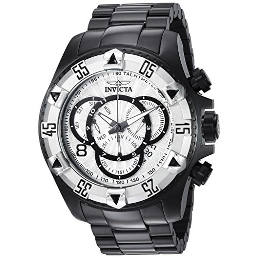 Invicta Excursion Chronograph Silver Dial Men's Watch 24268 ...