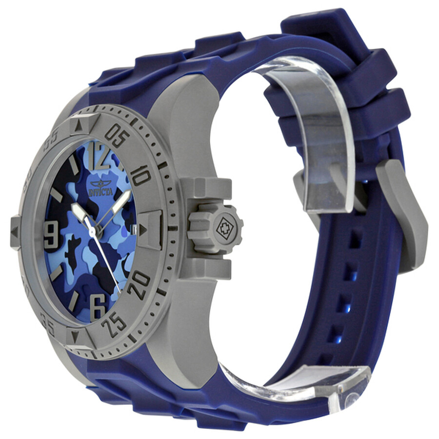 Invicta Excursion Diver Blue Camo Men's Watch 1096 0961613269133 ...
