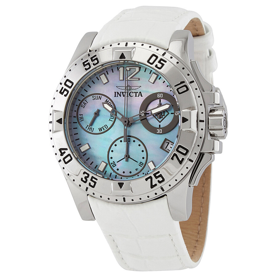 Invicta Excursion Platinum Dial White Dial Ladies Watch 16098 ...