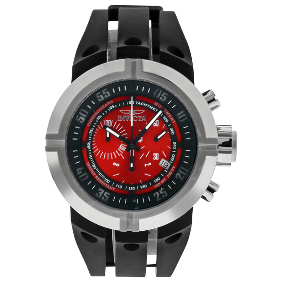 Invicta Force Contender Red Dial Chronograph Men's Watch 0842 ...