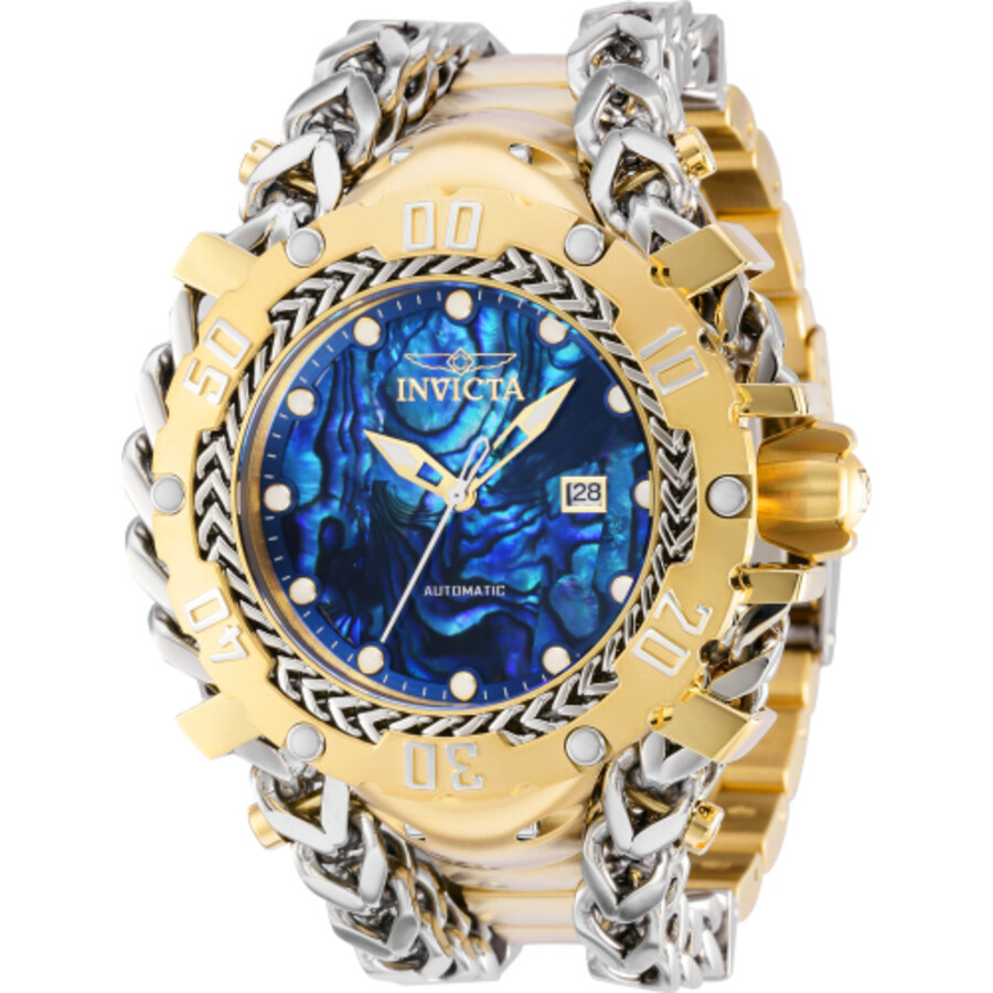 Invicta Gladiator Automatic Blue Dial Men's Watch 36886 886678451982 ...