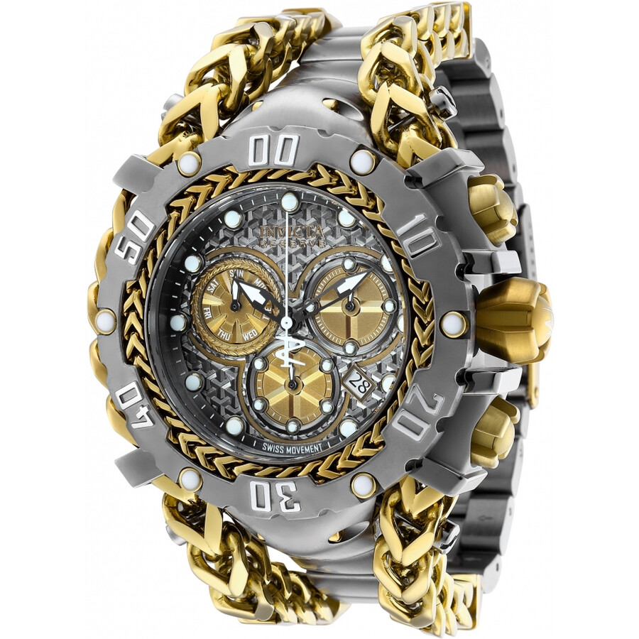 Invicta Gladiator Chronograph Quartz Men's Watch 36618 886678448302 ...