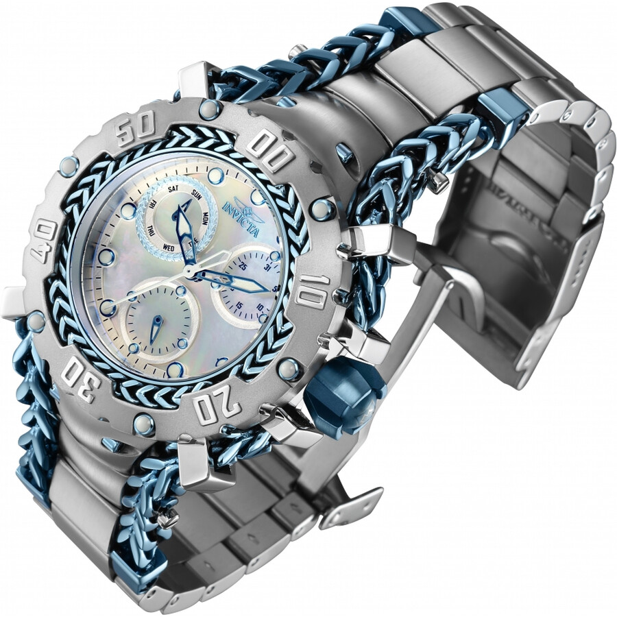 Invicta Gladiator Quartz White Dial Ladies Watch 41111 886678550234 ...