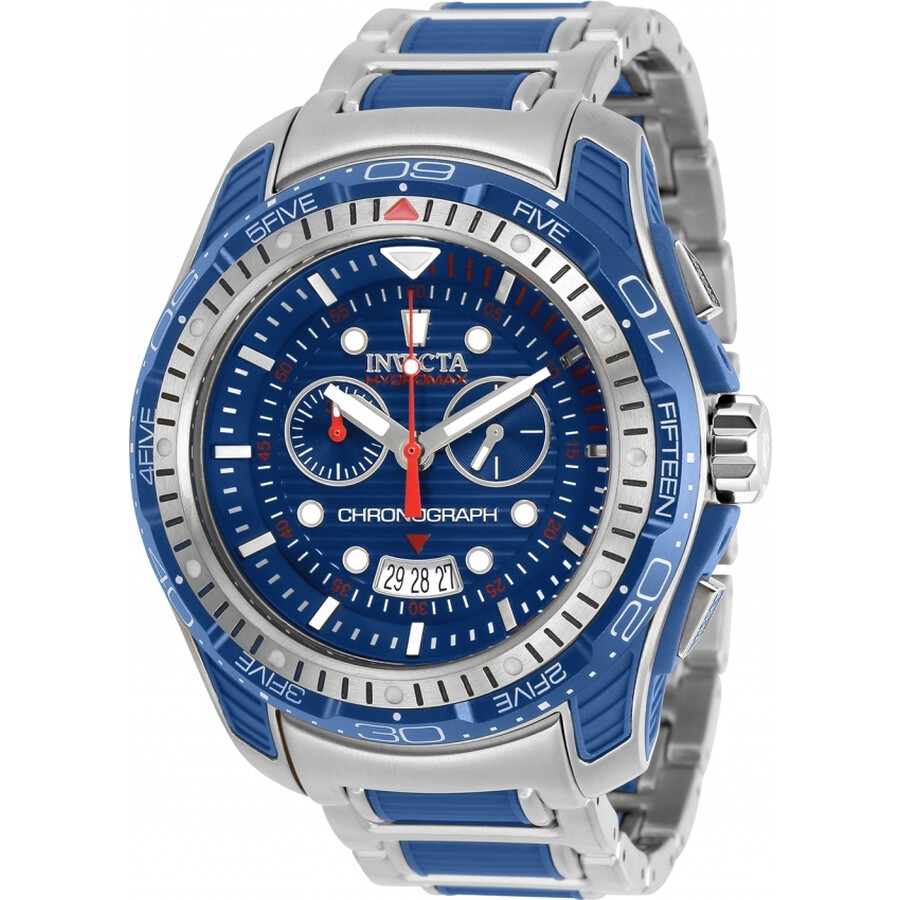 Invicta Hydromax Chronograph Quartz Blue Dial Men's Watch 29576 ...