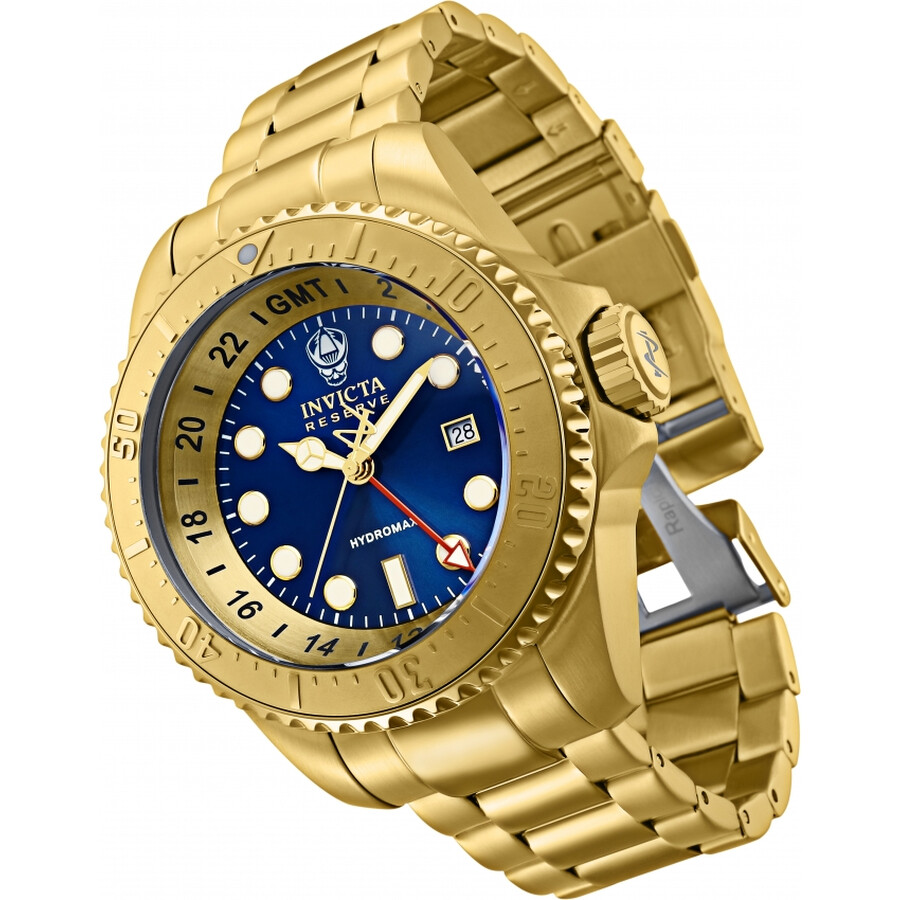 Invicta Hydromax GMT Date Quartz Blue Dial Men's Watch 29731 ...