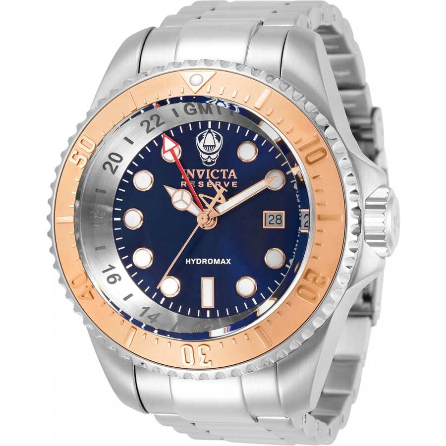 Invicta Hydromax Quartz Blue Dial Men's Watch 32464 886678383306 ...