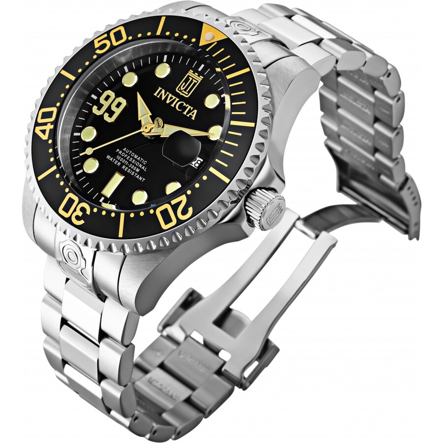 Invicta Jason Taylor Automatic Black Dial Men's Watch 30194 ...
