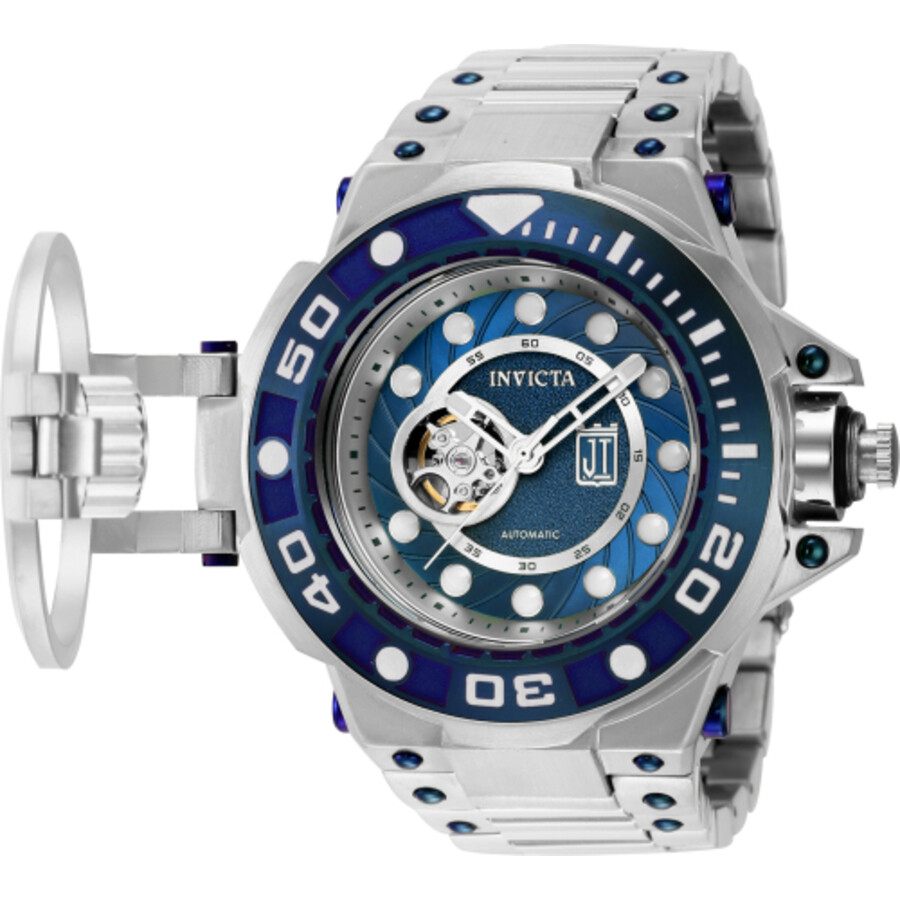 Invicta Jason Taylor Automatic Blue Dial Men's Watch 40404 886678542802 ...