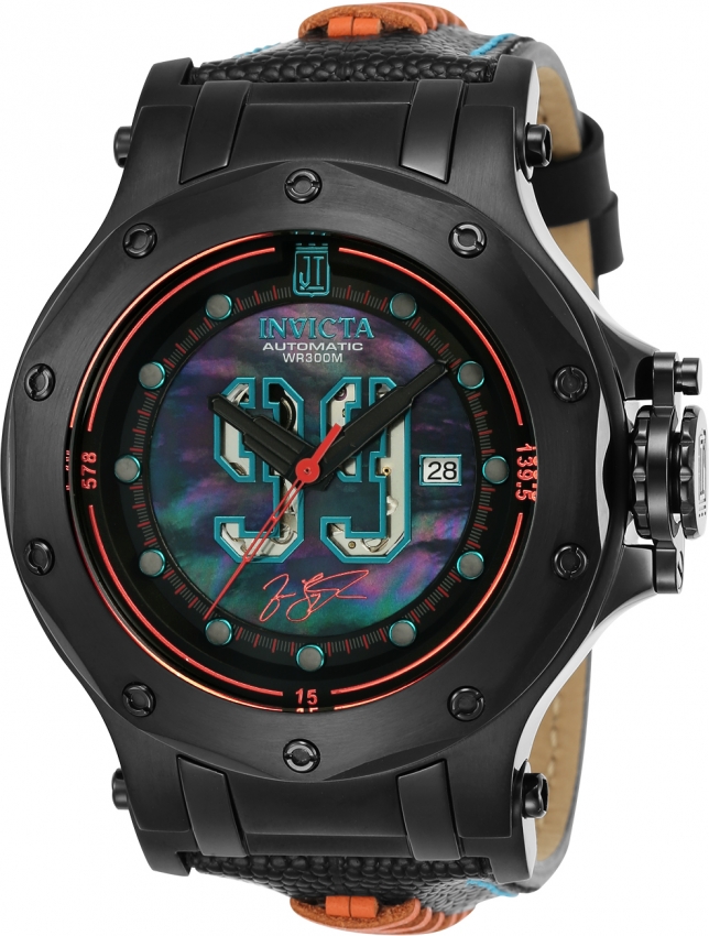 Invicta Jason Taylor Automatic Mother of Pearl Dial Men's Watch 25322 ...