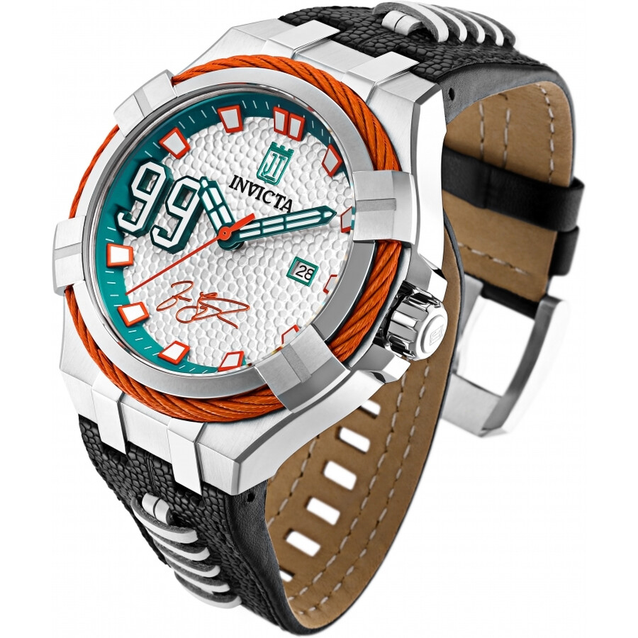 Invicta Jason Taylor Automatic White Dial Men's Watch 28522 ...