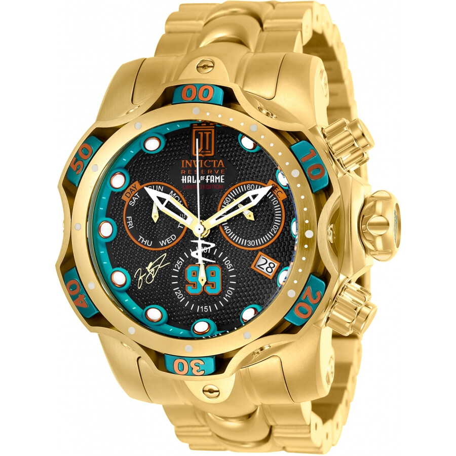 Invicta Jason Taylor Chronograph Black Dial Men's Watch 25304 ...