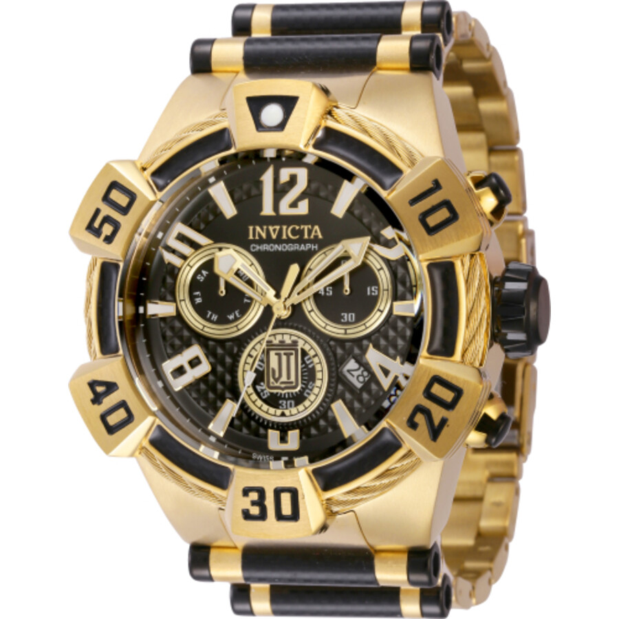 Invicta Jason Taylor Chronograph Black Dial Men's Watch 40427 ...