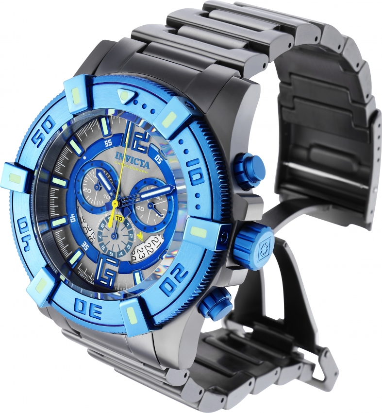 Invicta Luminary Chronograph Quartz Charcoal Dial Men's Watch 38193 ...
