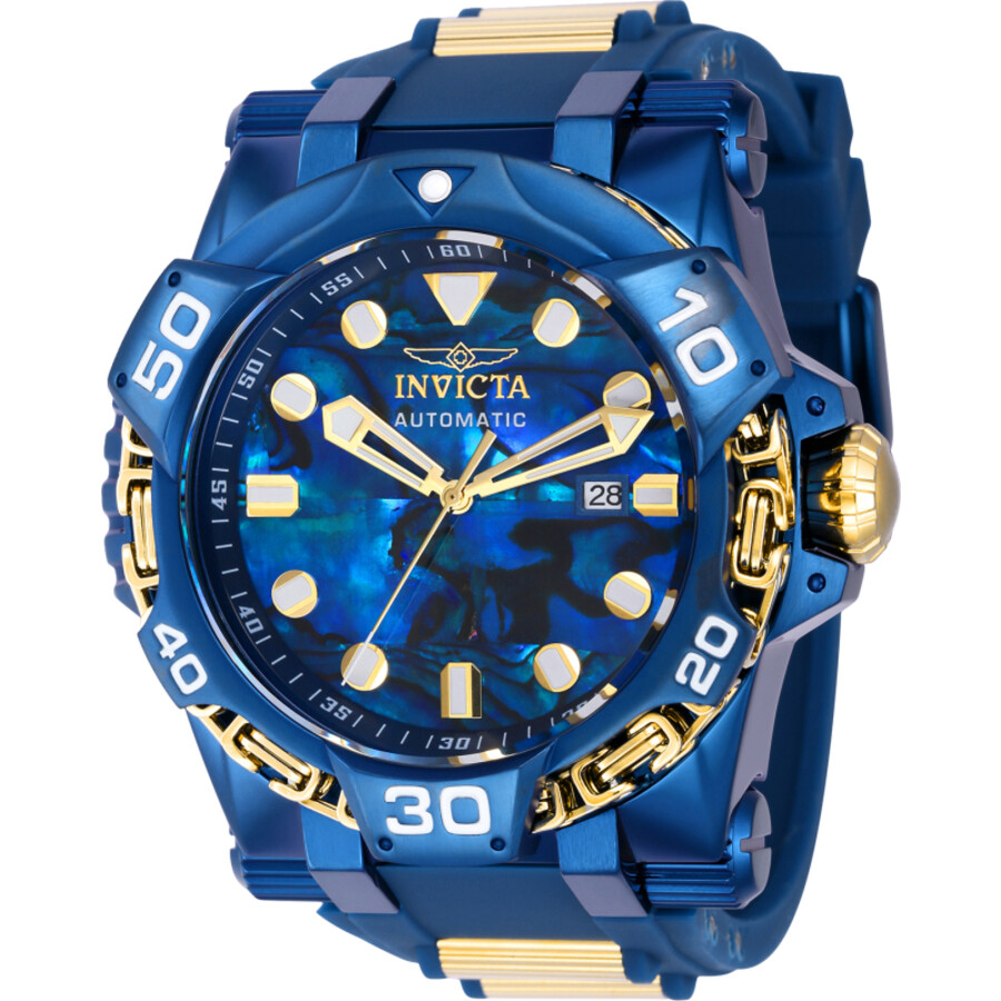 Invicta Mammoth Mammoth Automatic Date Blue Dial Men's Watch 38778 ...