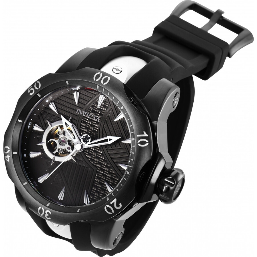 Invicta Marvel Black Panther Automatic Black Dial Men's Watch 26061 ...